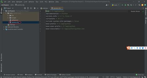 no pyvenv cfg file问题解决方案 csdn博客