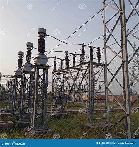 Potential Transformer Pt Stock Image Image Of Tower 289054905