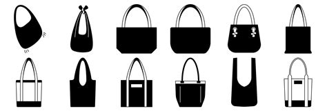 Tote Bag Element Design 15020998 Vector Art At Vecteezy
