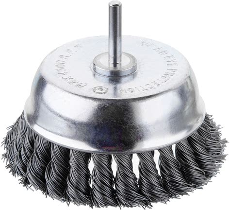 Щетка чашечная Intertool 100 мм, для дрели, 1/4" (BT-3100) – фото ...