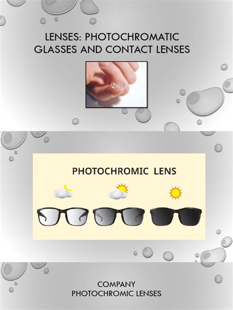 Chemistry Of Photochromic Lenses Pdf Contact Lens Chemical Substances