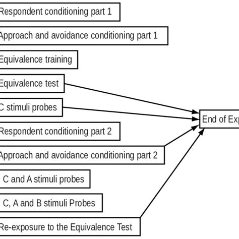 the procedural sequence for experiment 1 download scientific diagram