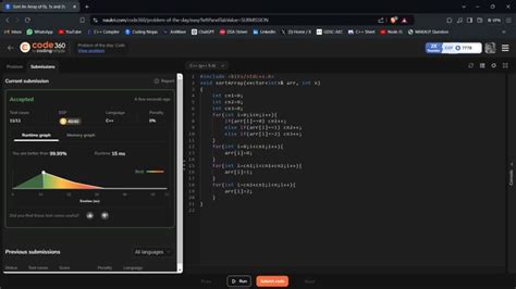 sujal barnwal on linkedin array easy codingninjas