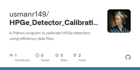 Github Usmanr149hpgedetectorcalibration A Python Program To
