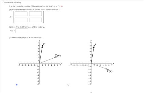 Solved T is the clockwise rotation θ is negative of Chegg