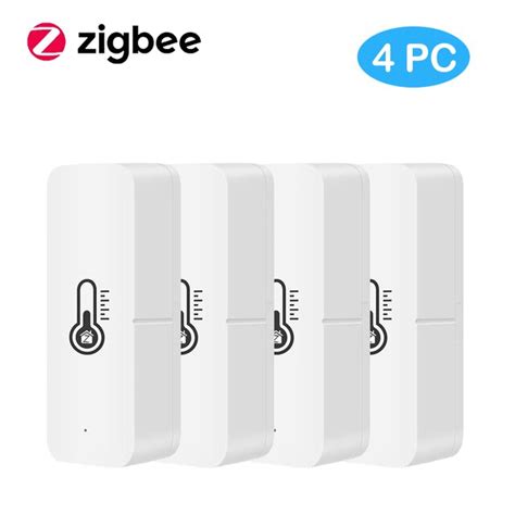 Tuya WIFI Zigbee Temperature Humidity Sensor Indoo Vicedeal