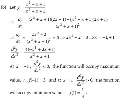 How Do You Find The Minimum And Maximum Values Of A Function CBSE Library