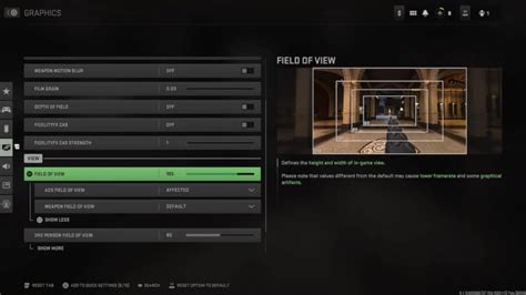 Best FOV settings for Modern Warfare 2 Season 6 - Charlie INTEL