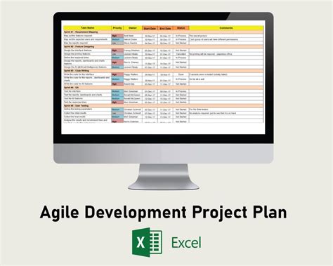 Agile Development Project Plan Agile Release Plan Timesheet Tracking