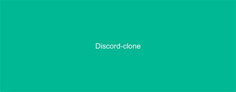 Discord Clone