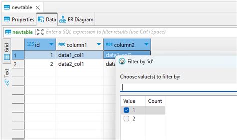 Filter Is Applied To The Wrong Column · Issue 18685 · Dbeaver Dbeaver · Github