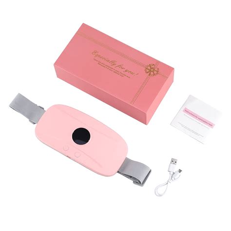 Electric Heated Pad Women Vibrator Period Reduce Dysmenorrhea Menstrual