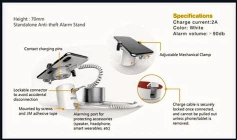 Standalone Security Devices Bb112 C At ₹ 4200 Piece Mobile Security Stands In Noida Id