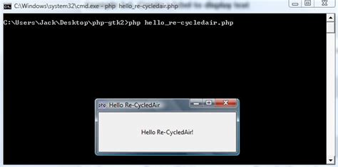 Php Dark Arts Gui Programming With Gtk Re Cycled Air