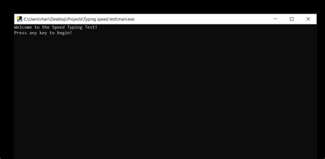 GitHub Harish Typing Speed Test