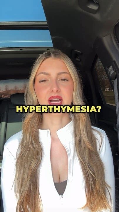 Hyperthymesia Condition Mindblown Facts Mindblownfacts Youtube