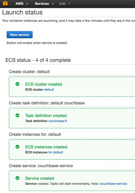 Couchbase Docker Container On Amazon Ecs The Couchbase Blog