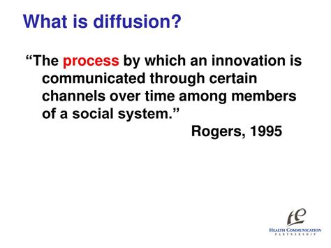 Ppt Introduction To Theories Of Communication Effects Diffusion Theory Powerpoint