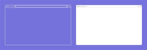 Browser Window Internet Browsing Tab Ui Template Vector Image