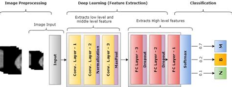 the architecture of deep cnn applied to breast cancer detection and