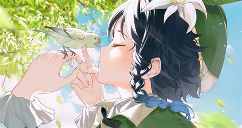 Download Bird And Venti Pfp Wallpaper Wallpapers Com