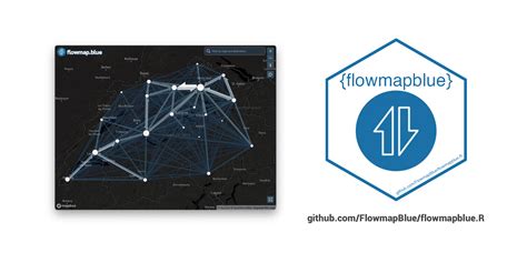 quick start with flowmap blue r widget flowmapblue