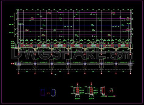 131 Autocad Drawing Of Tie Beam Concrete Reinforcement Details For Download Free Cad Blocks