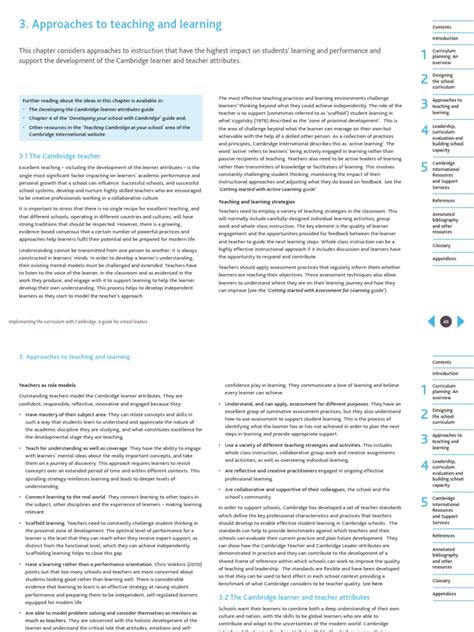 Approaches To Teaching And Learning Pdf Teaching Method Learning