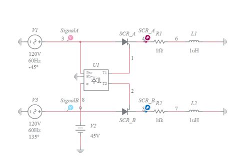 Silicon Controlled Rectifier Multisim Live