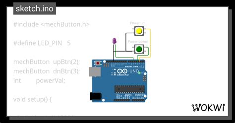 UpDn Buttons Wokwi ESP32 STM32 Arduino Simulator
