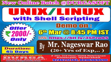 Unixlinux Online Training Durgasoft Youtube Unixlinux Online Training Durgasoft Youtube
