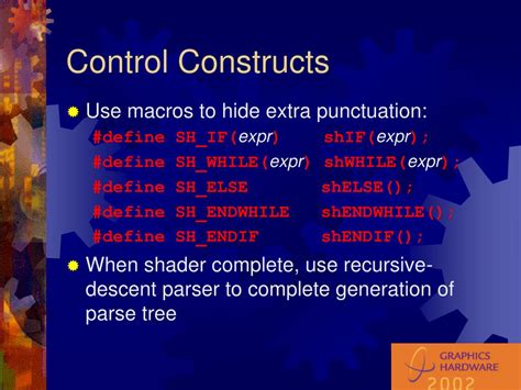 ppt shader metaprogramming powerpoint presentation free download