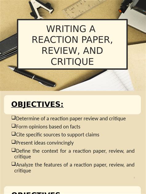 Writing A Reaction Paper Review And Critique Pdf Patriarchy Feminism