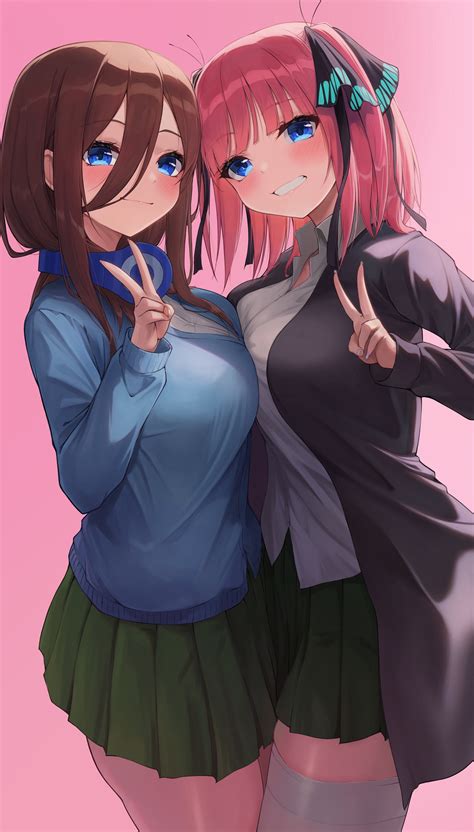 Miku And Nino The Quintessential Quintuplets Rawwnime