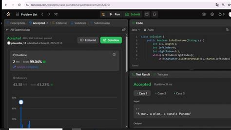 100daysleetcode Leetcode Codingchallenge Python Palindrome Suvetha P T