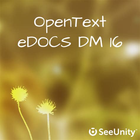 Opentext Edocs Dm 16 Anaqua Connectivity