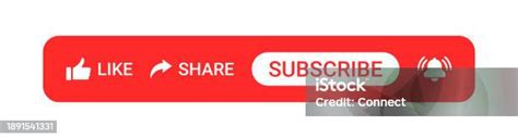 좋아요 공유 팔로우 구독 버튼 아이콘 비디오 기호입니다 소셜 미디어 앱 온라인 바 클릭 응용 프로그램 인터페이스 벡터 일러스트 레이 션입니다 Brand Name Online