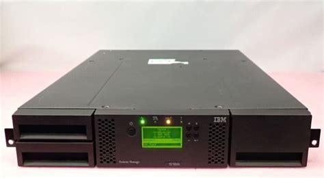Ibm System Storage Ts3100 3573 L2u Tape Library Enclosure 45e1010 No Drives