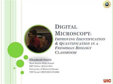 Ppt Digital Microscopy Improving Identification And Quantification In