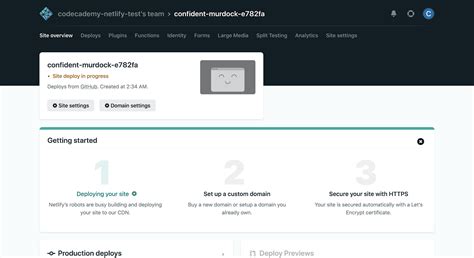 Deploying A Static Site With Netlify Codecademy