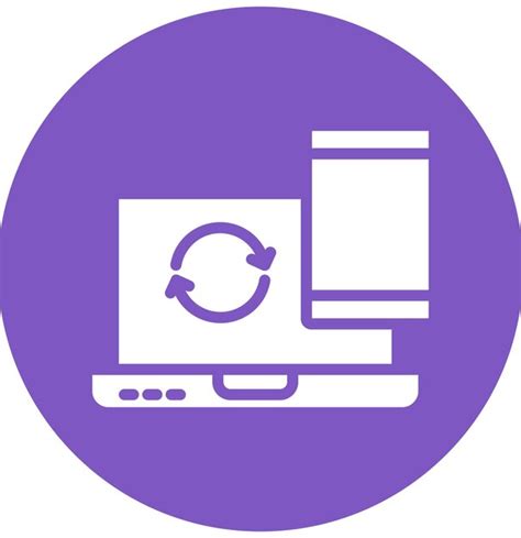 Premium Vector Synchronization Vector Icon Illustration Of Business Analytics Iconset