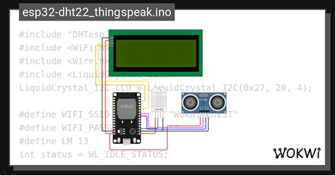 29 Hafidz Esp32 Thingspeak Ino Wokwi ESP32 STM32 Arduino Simulator