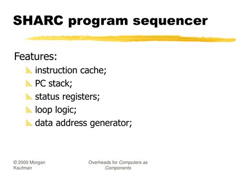 Ppt Sharc Programming Model Overview Architecture Assembly Language