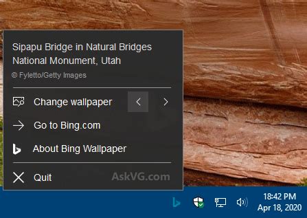 Download Bing Wallpaper To Set Bing Daily Image As Desktop Background AskVG