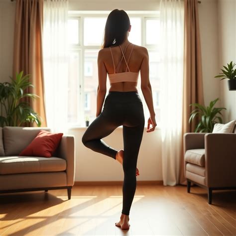 Ultra Realistic Curvy Woman Stretching Stable Diffusion Online