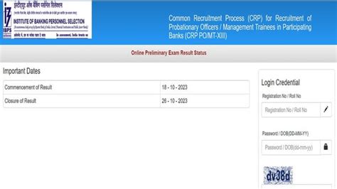 Ibps Po Prelims Result 2023 Out At Check Result Here Hindustan Times