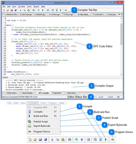 Consoletuner Compiler