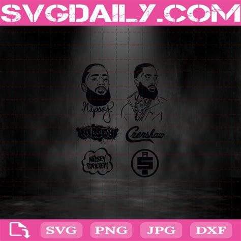 Nipsey Hussle Svg Bundle Nipsey Svg Rapper Singer Svg Nipsey Hussle Svg Nipsey Svg Rappe