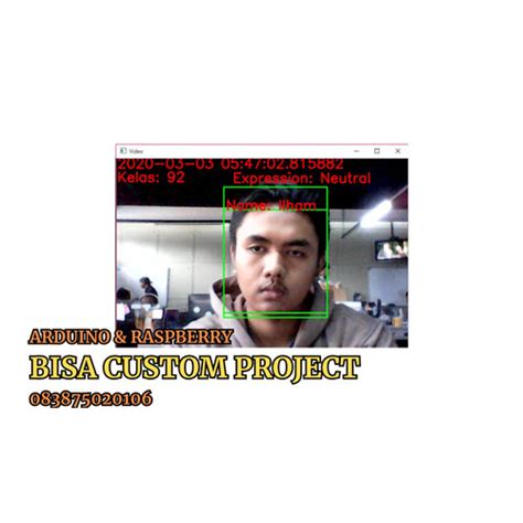 Jual Aplikasi Sistem Face And Expression Recognition Kota Bekasi Arduino And Raspberry Tokopedia