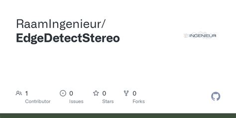 GitHub RaamIngenieur EdgeDetectStereo